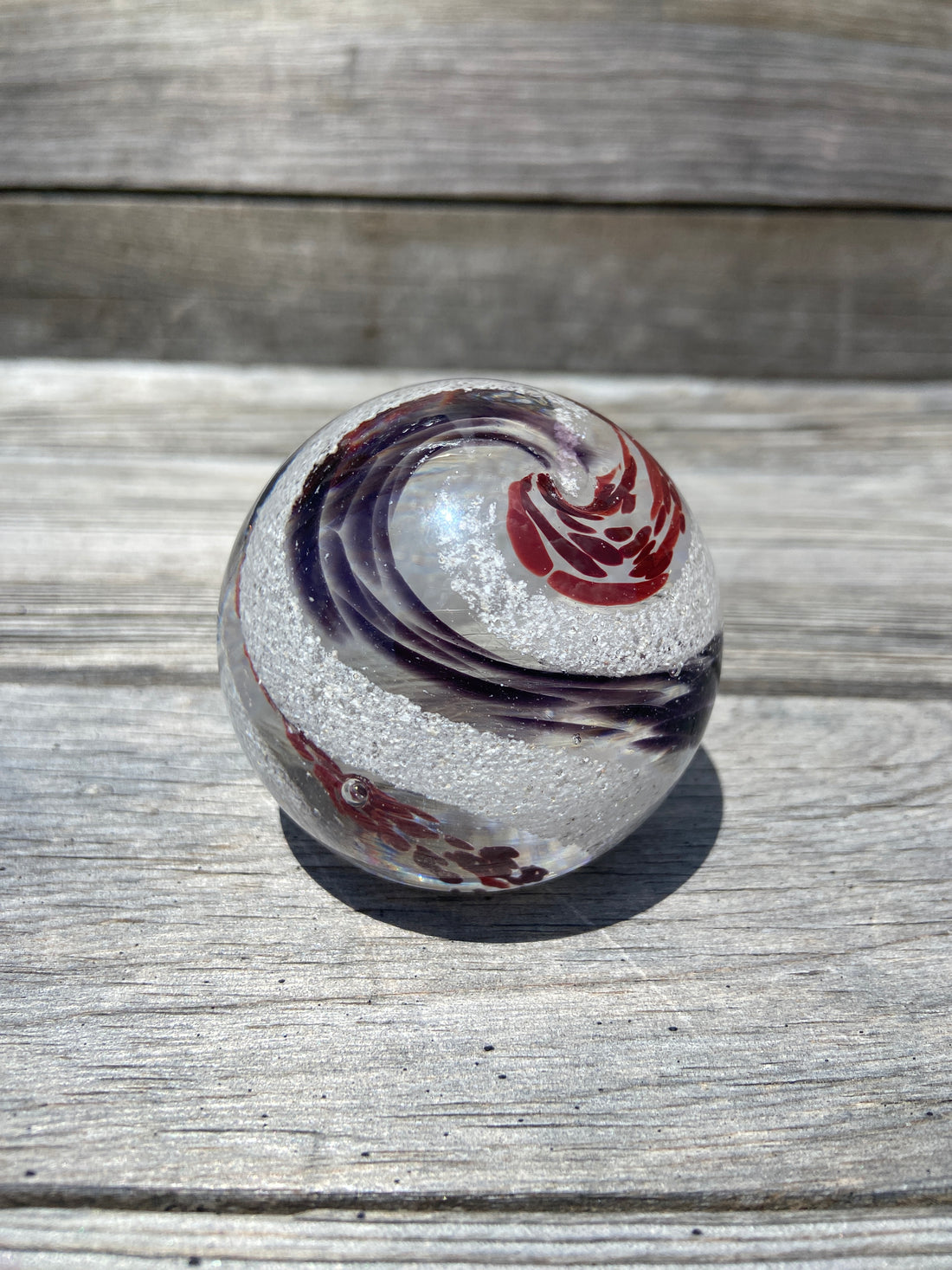Cremation Paperweight with Ashes – Zimmerman Art Glass