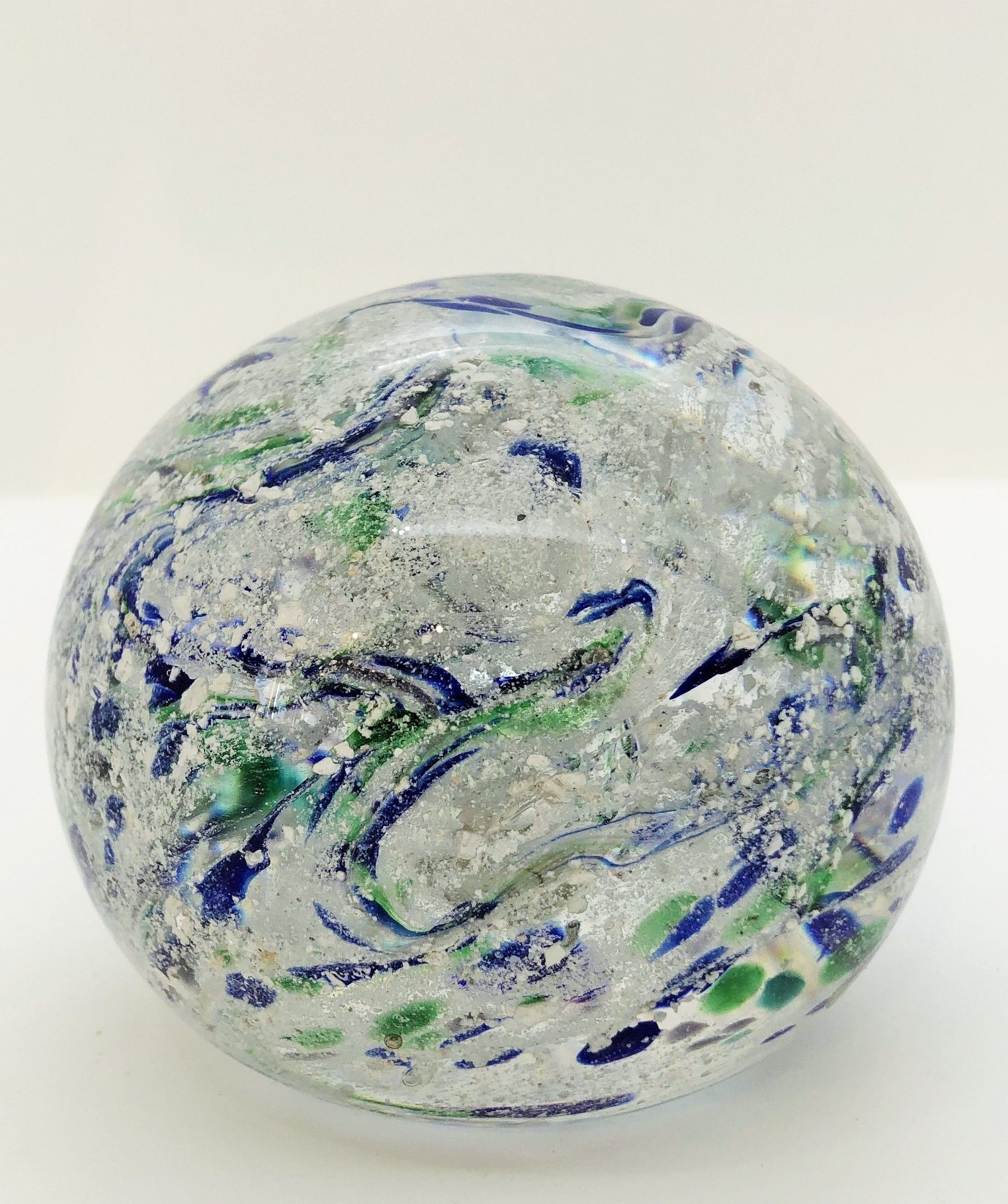 Cremation Paperweight with Ashes – Zimmerman Art Glass